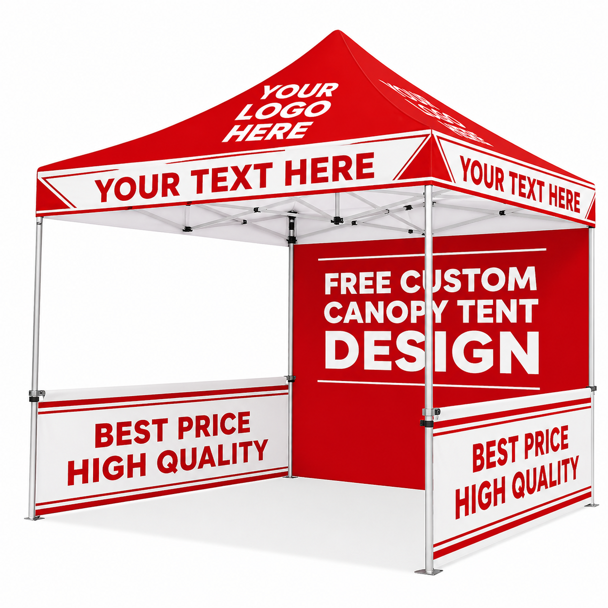 Custom Canopy Tents with Logo From $534 | Free Shipping