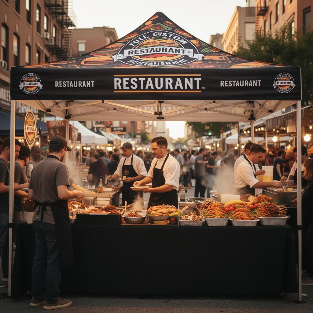 Custom Canopy Tents with Logo From $534 | Free Shipping